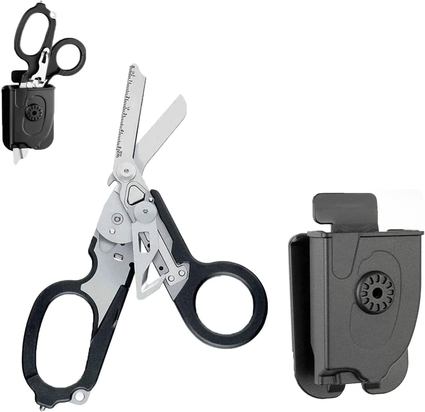 Emergency Response Shears, Stainless Steel Foldable Scissors, Outdoor ...