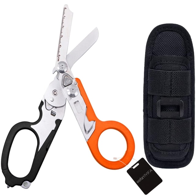 Emergency Response Shears Trauma Shears with Strap Cutter,Stainless ...