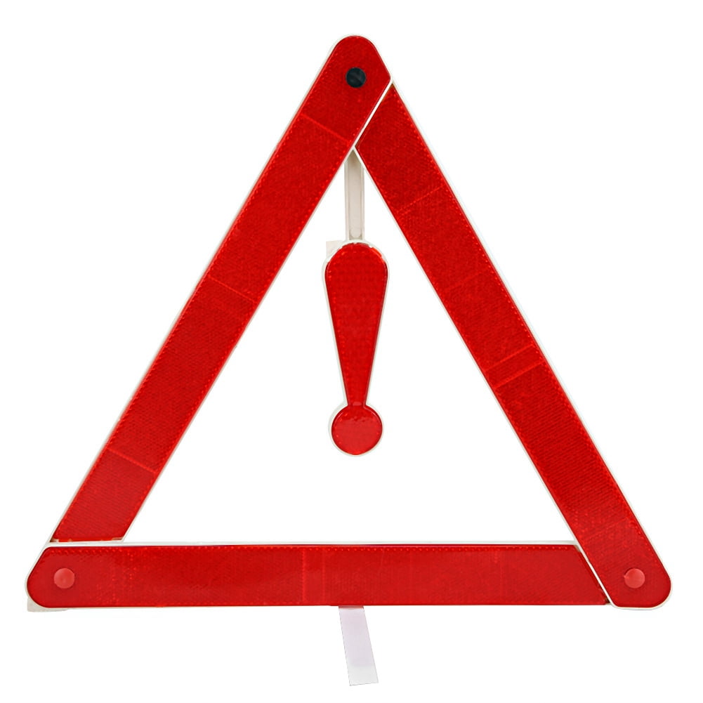 Emergency Road Safety Triangular Reflective Warning Sign Aluminum ...