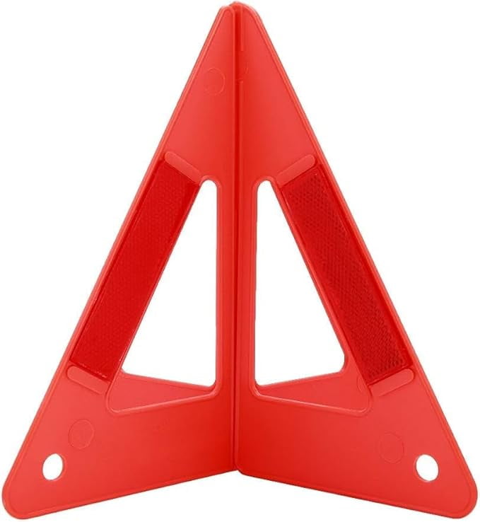 Emergency Roadside Reflective Warning Triangle Kit, 3 Pack, for Cars ...