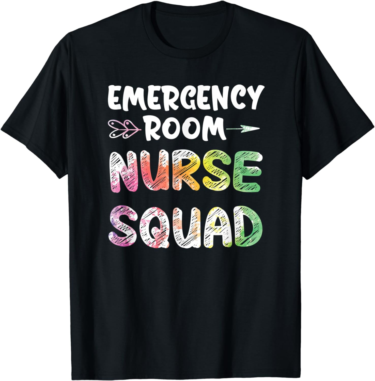 Emergency Room Nurse Squad Shirt ER Matching Nurse Cotton T-Shirt ...