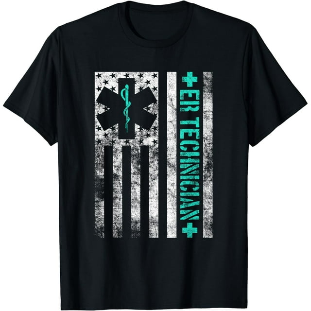 Emergency Room Technician Nurse Nursing Technicians ER Tech T-Shirt ...