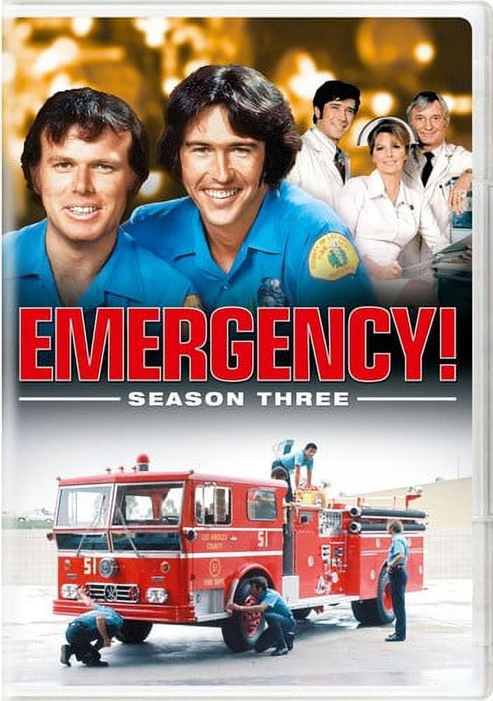 Emergency! Season Three (DVD New Box Art) [DVD] - Walmart.com