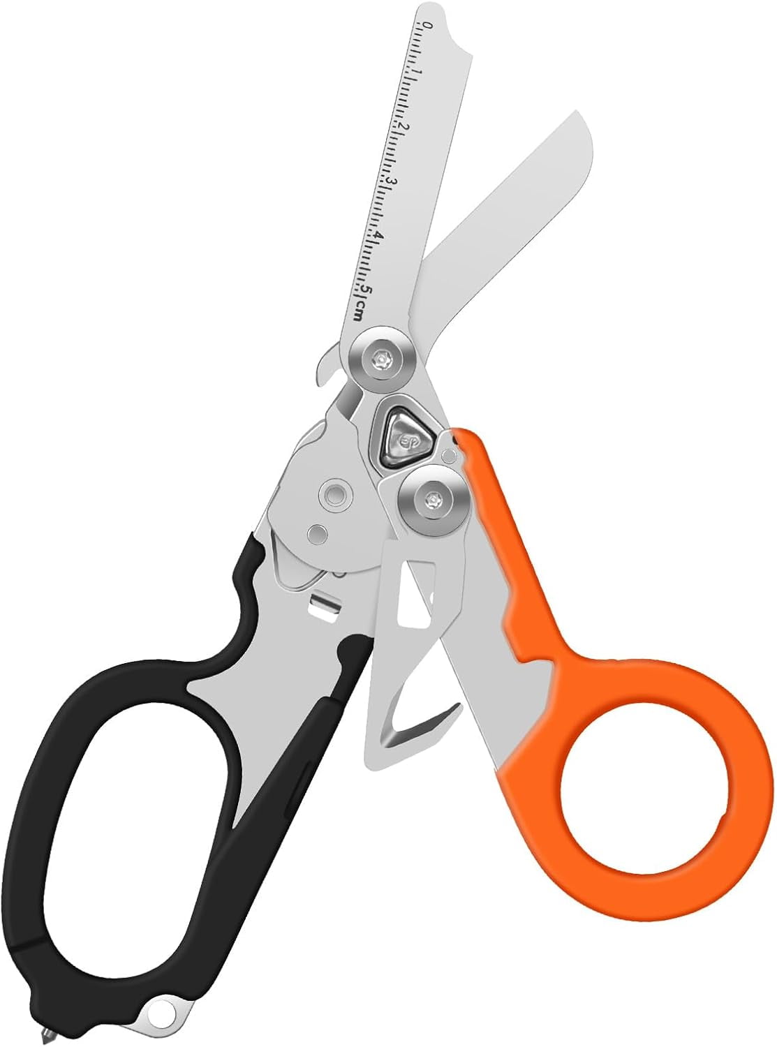 Emergency Shears with Strap Cutter and Glass Breaker Stainless Steel ...