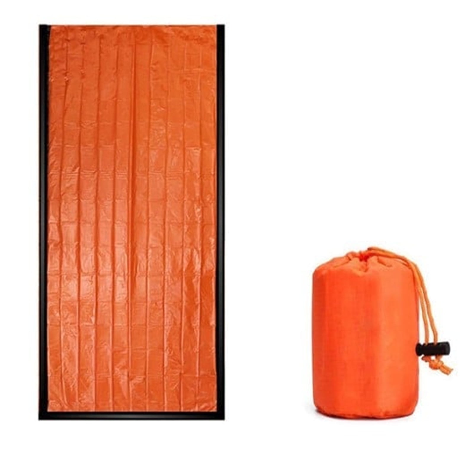 Emergency Sleeping Bag - Heat-Reflective Mylar Survival Sack, Thermal ...