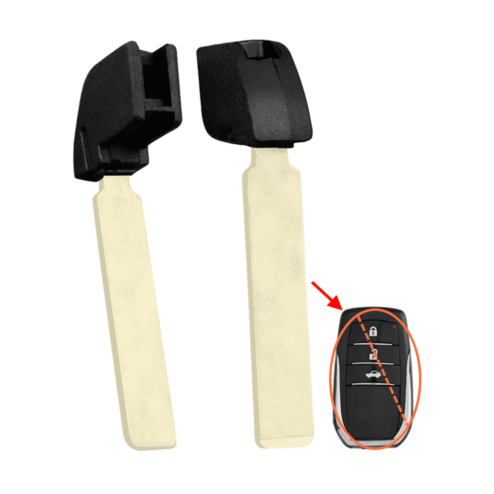 Emergency Smart Key Insert, Replacement for Toyota Hilux SW4 RAV4 Land ...