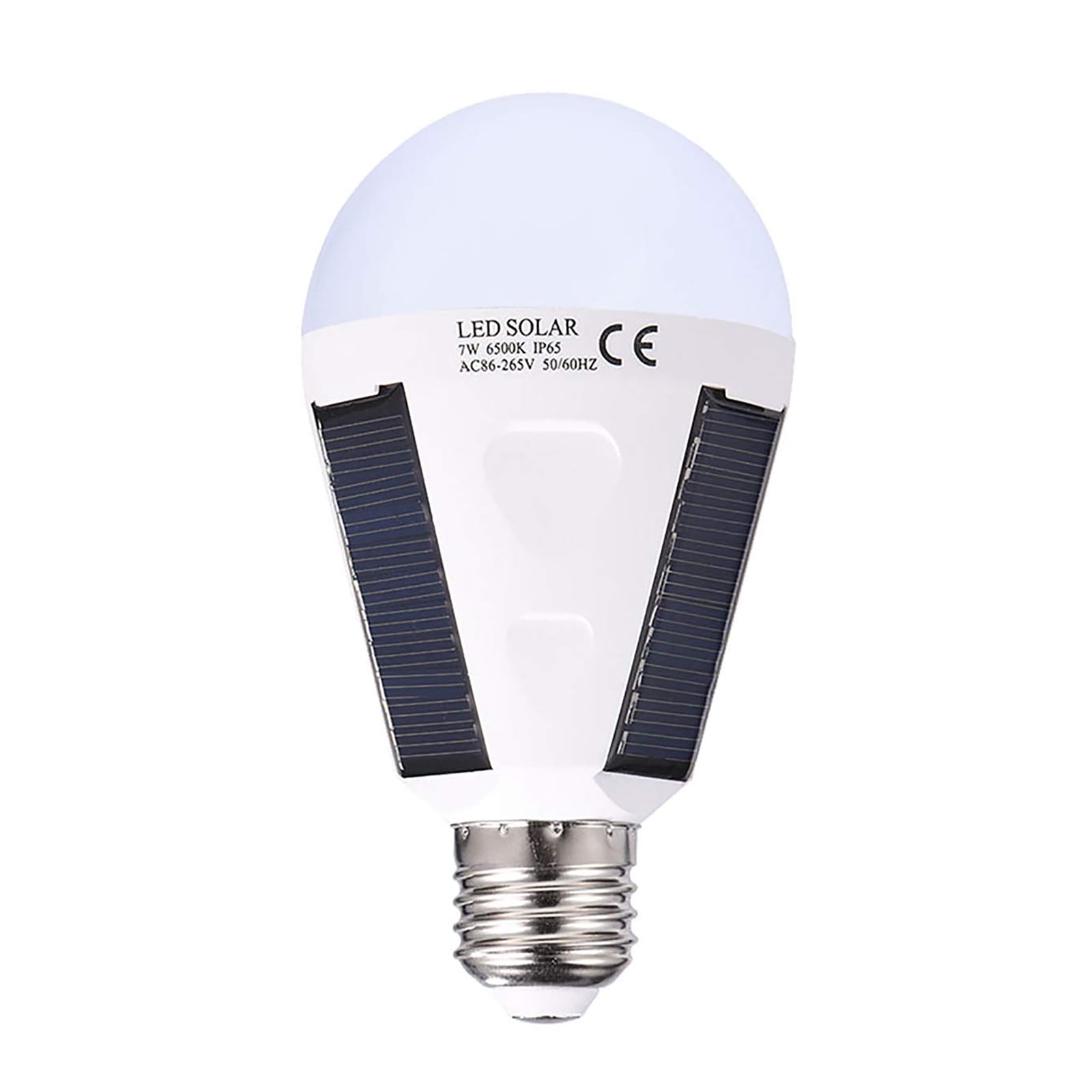 Emergency Solar Rechargeable Light Bulbs with E27 Screw Base, Made of ...