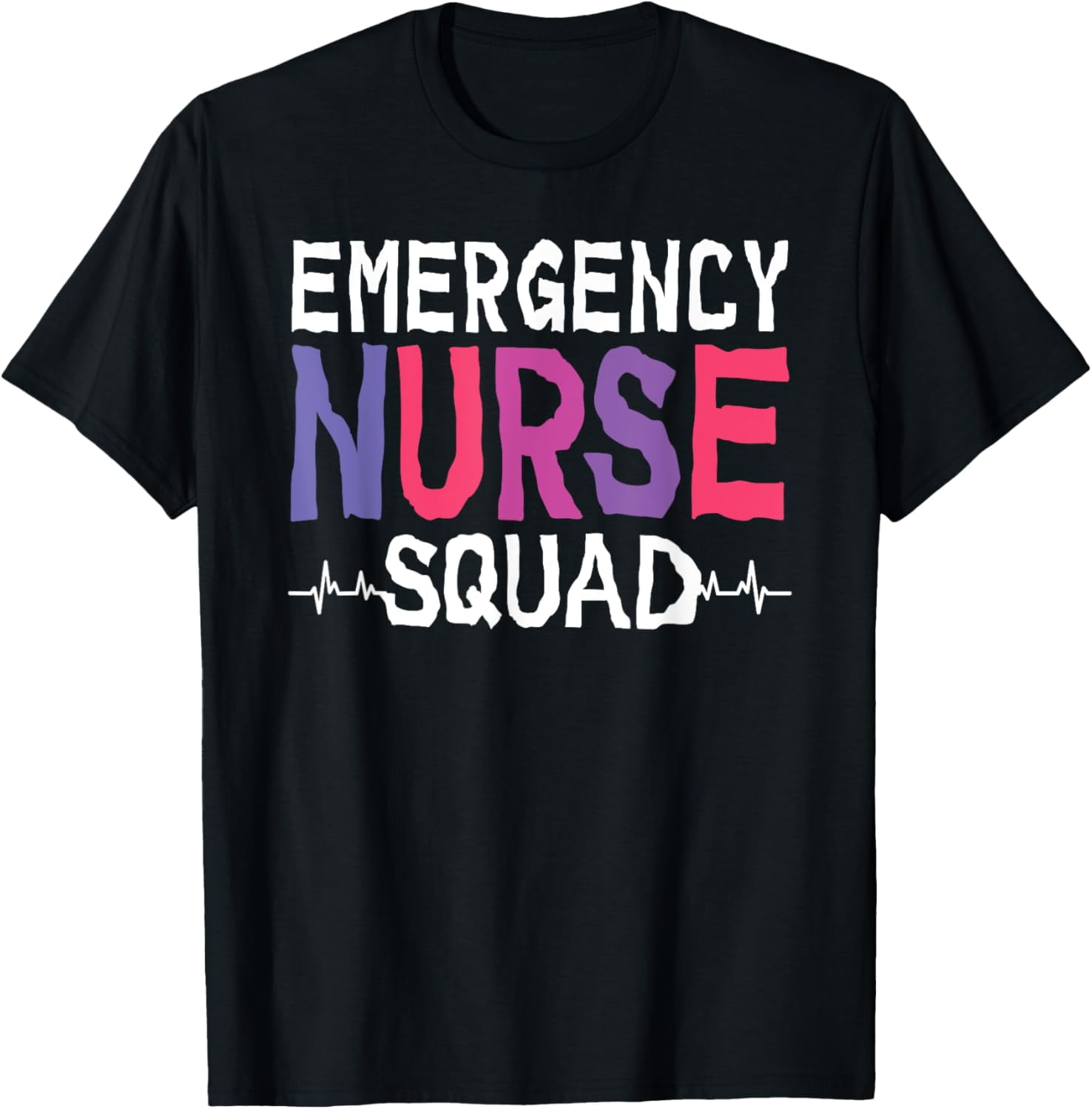 Emergency Squad Spooky ER ICU Night Shift CNA Team Halloween T-Shirt - Walmart.com