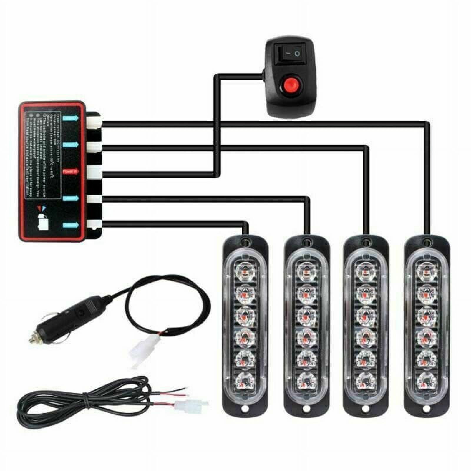 Emergency Strobe Lights For Trucks, Waterproof & Vibration Resistant ...