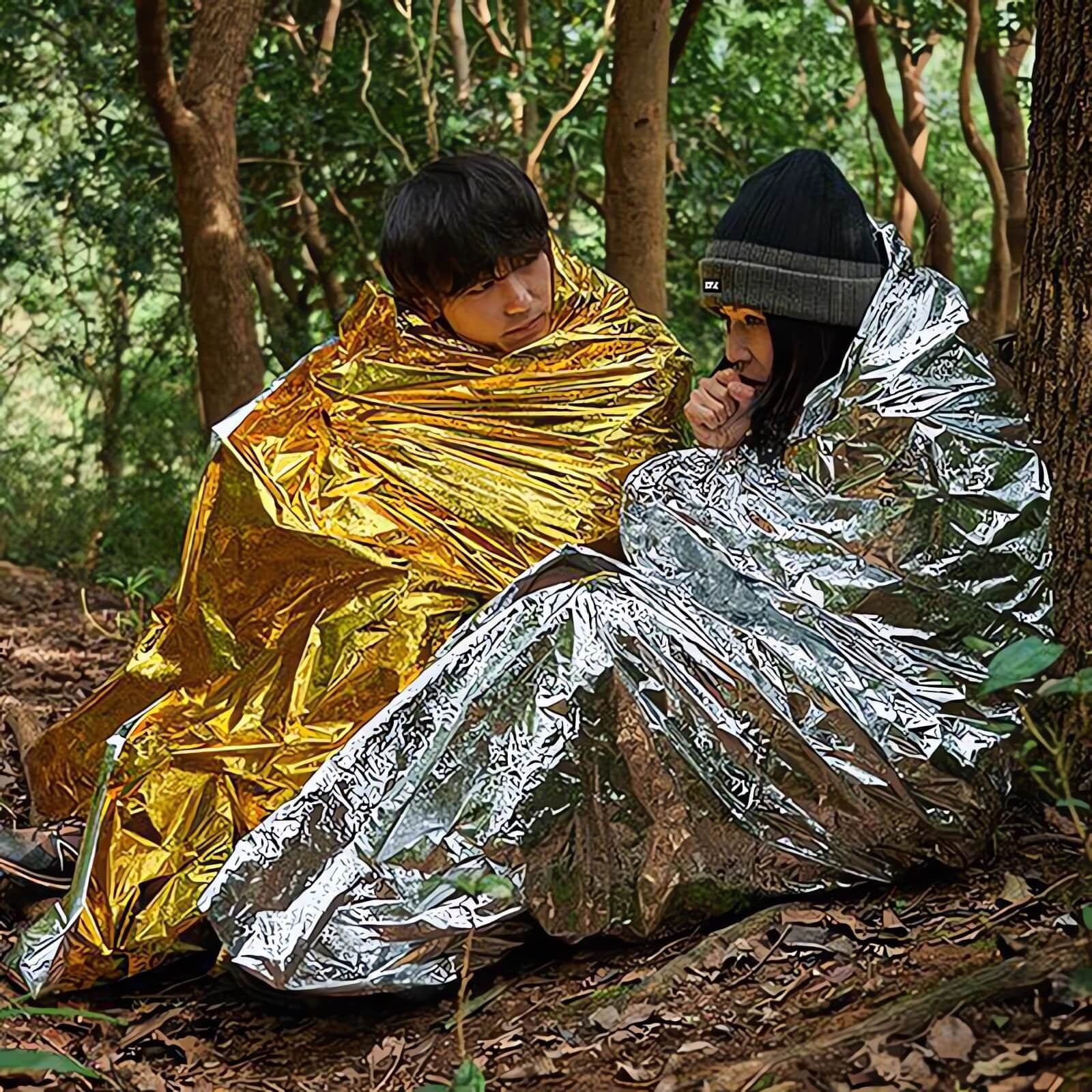 Emergency Survival Blanket, Reflective Insulation Mat, Lightweight ...