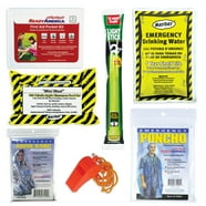 Equate All-Purpose First Aid Kit with Antibacterial Bandages, 250 Items ...