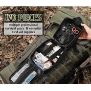 4-Person 72-Hour Emergency Survival Kit Backpack with Food, Water ...