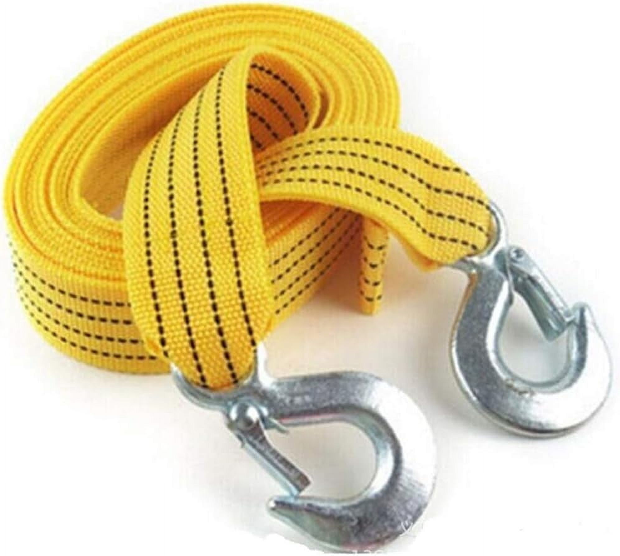 Emergency Towing Heavy Duty Tow Strap, 3 Ton Rated Capacity, 4 Meter ...