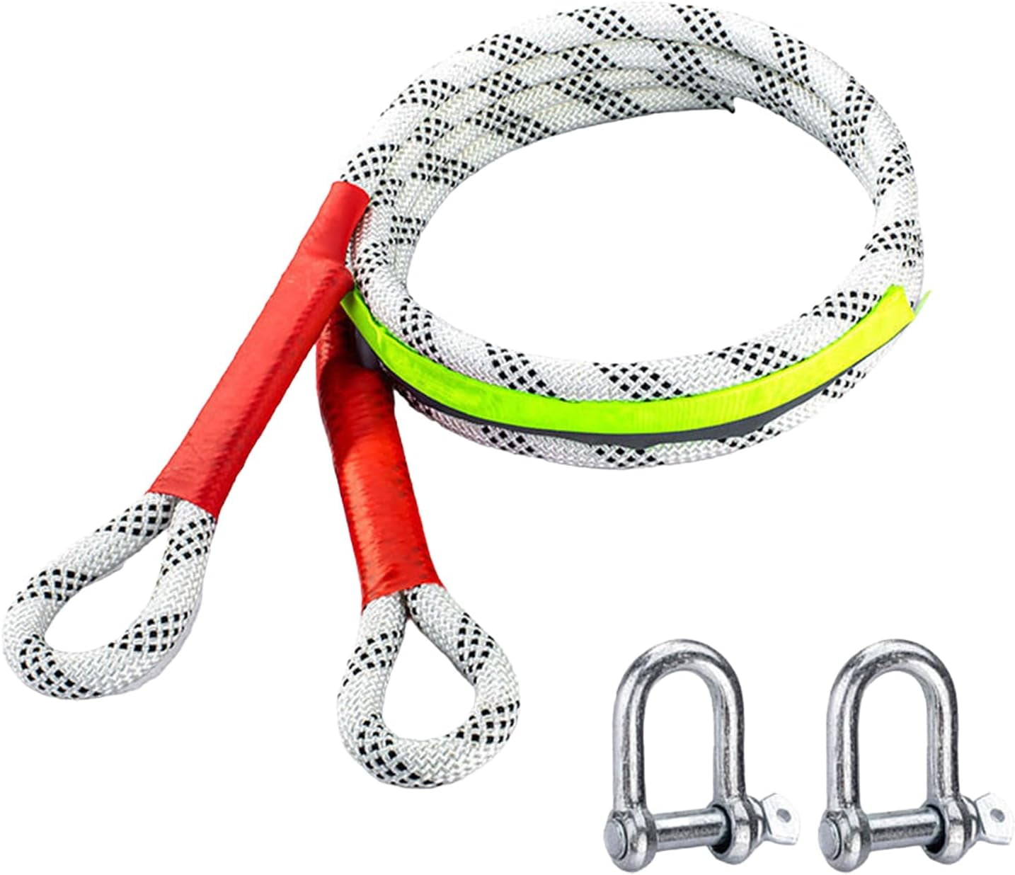 Emergency Trailer Rope, Kinetic Recovery Rope - Tow Rope, Max 10 Tons ...