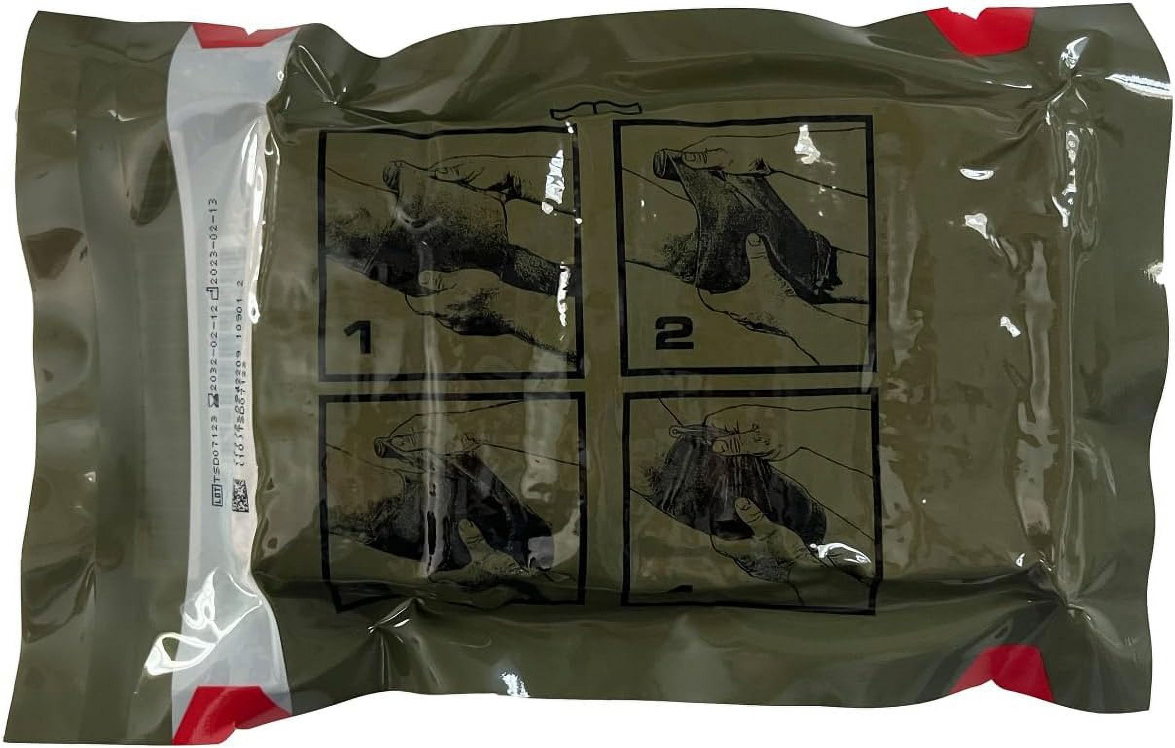 Emergency Trauma Dressing (ETD) - Large-Sized First Aid Kit for ...