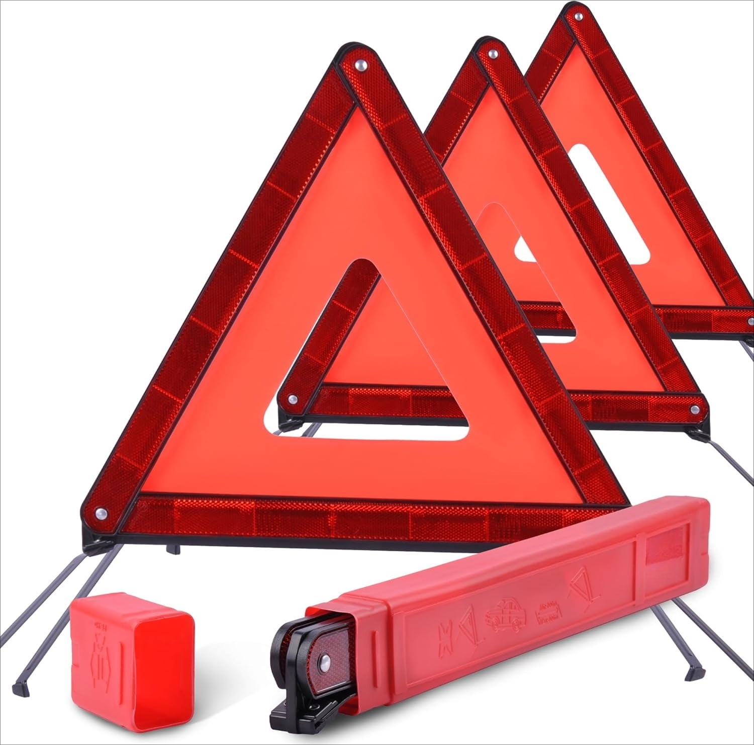 Emergency Triangles, Warning Triangles for Vehicles, Reflective ...