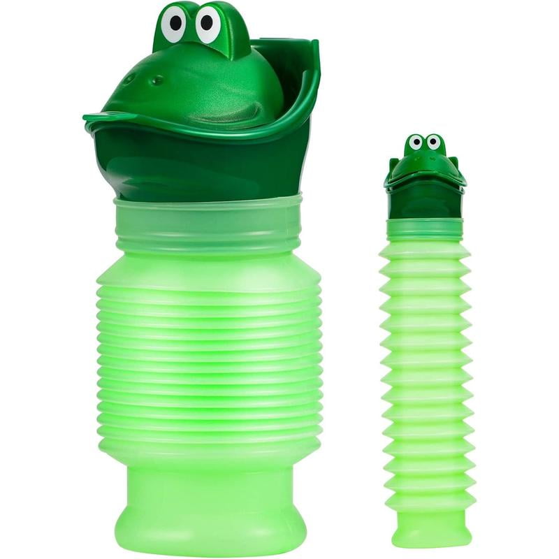 Emergency Urinal Shrinkable Urinal 600ML Portable Potty Pee Bottle Mobile Emergency Toilet for ...