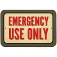 Emergency Use Only Sign - Walmart.com