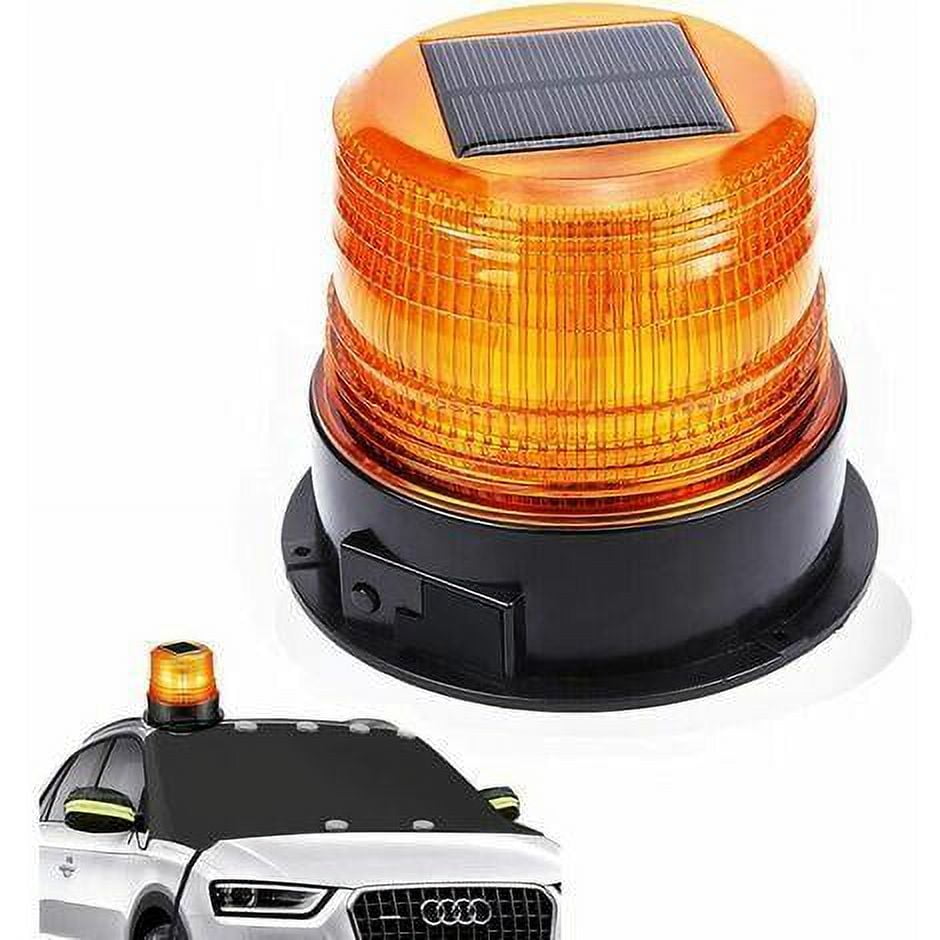 Emergency Warning Beacon For Snow Plows, 12/24V Amber Light With ...