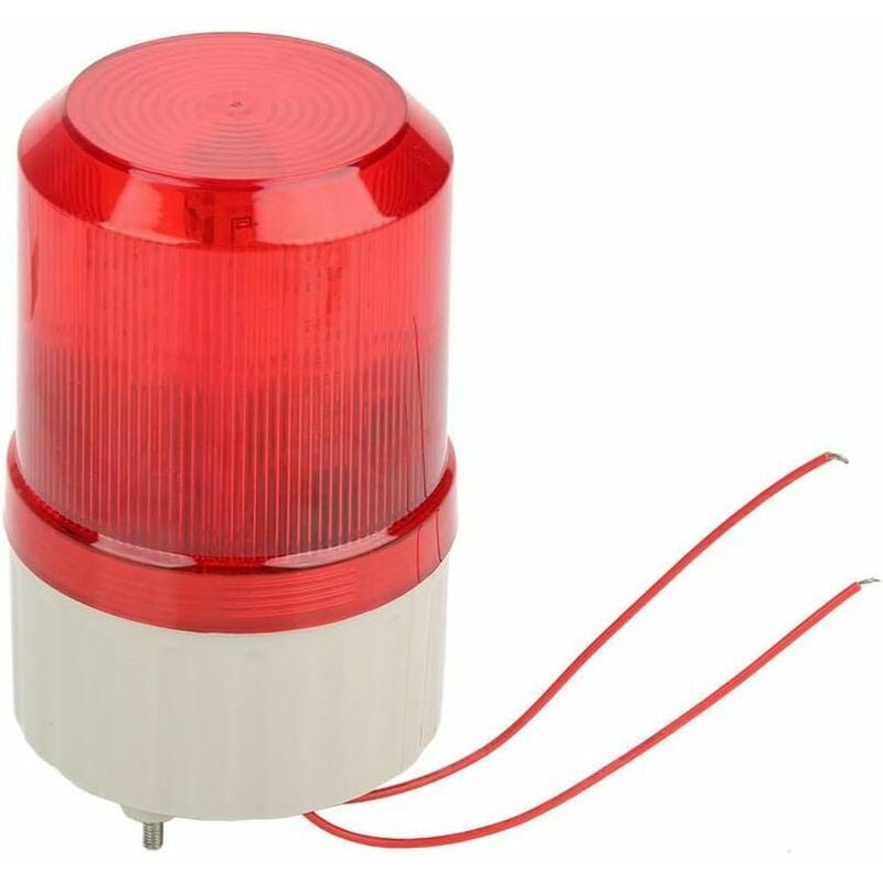 Emergency Warning Rotating Light System, 8x8x15cm 220V 2A Red LED ...