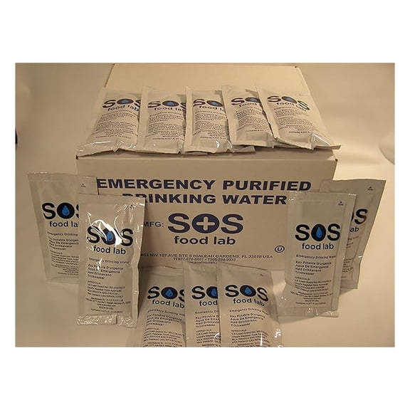 Water Pouches for Camping and Outdoor Activities from Walmart