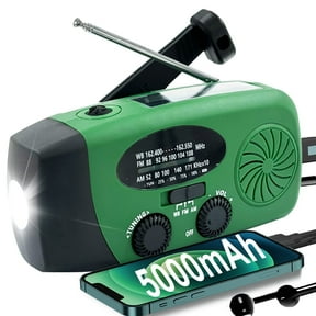 Solar Powered Emergency Radios for Outdoor and Emergency Use