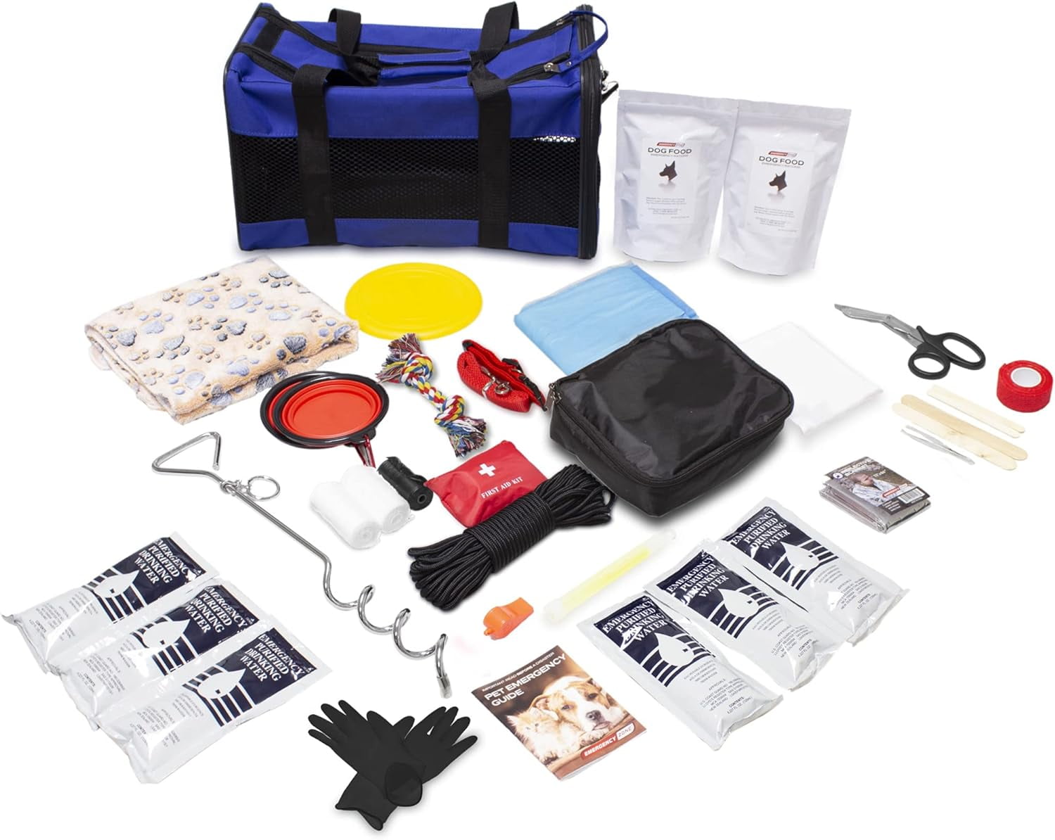 Emergency Zone - Small Dog Emergency Survival Kit - Bug Out, Emergency ...