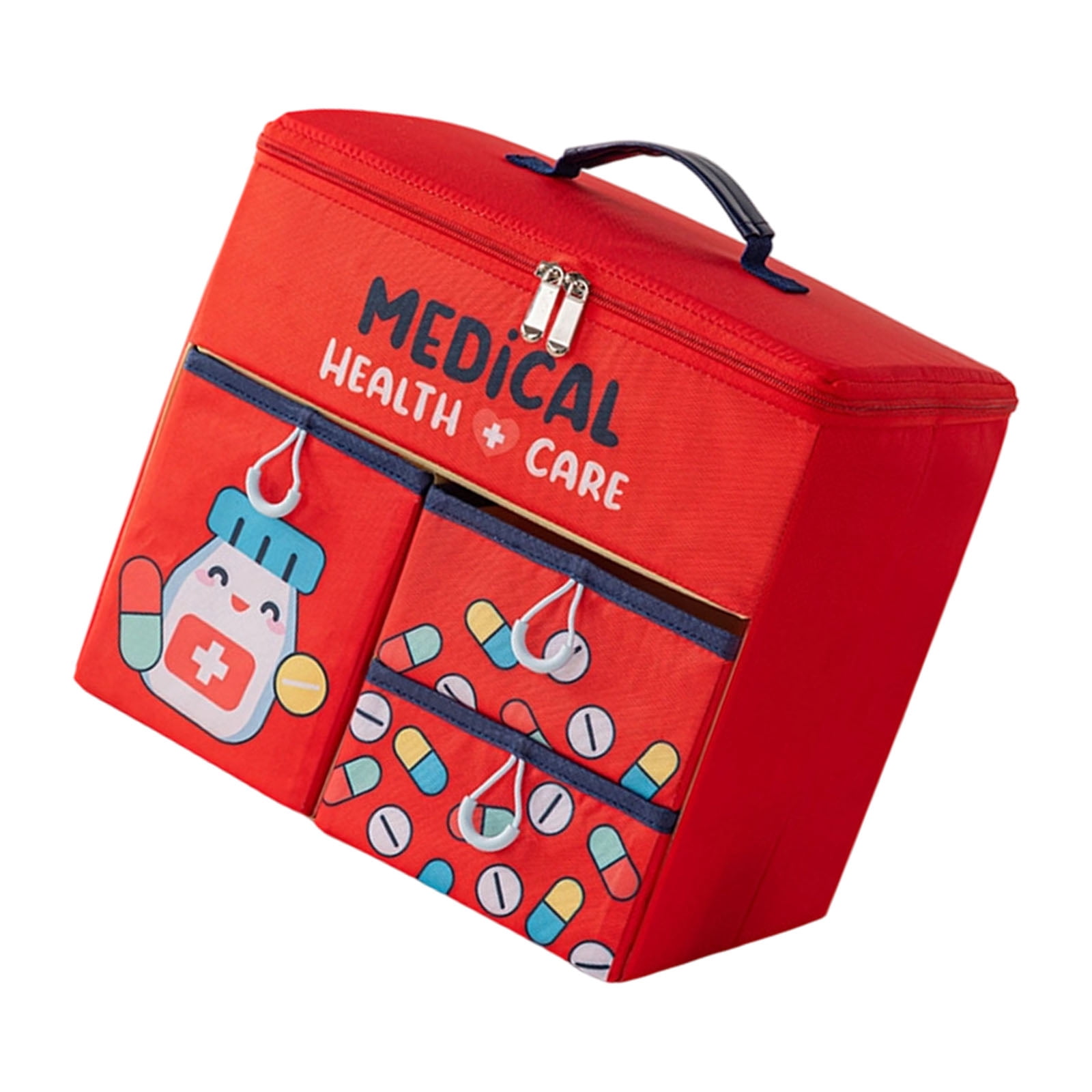 Emergencys Storage Box Foldable Multiple Drawer Portable Hand Carry for ...