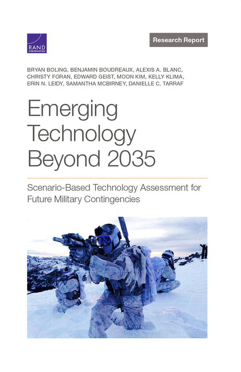 Emerging Technology Beyond 2035 : Scenario-Based Technology Assessment ...