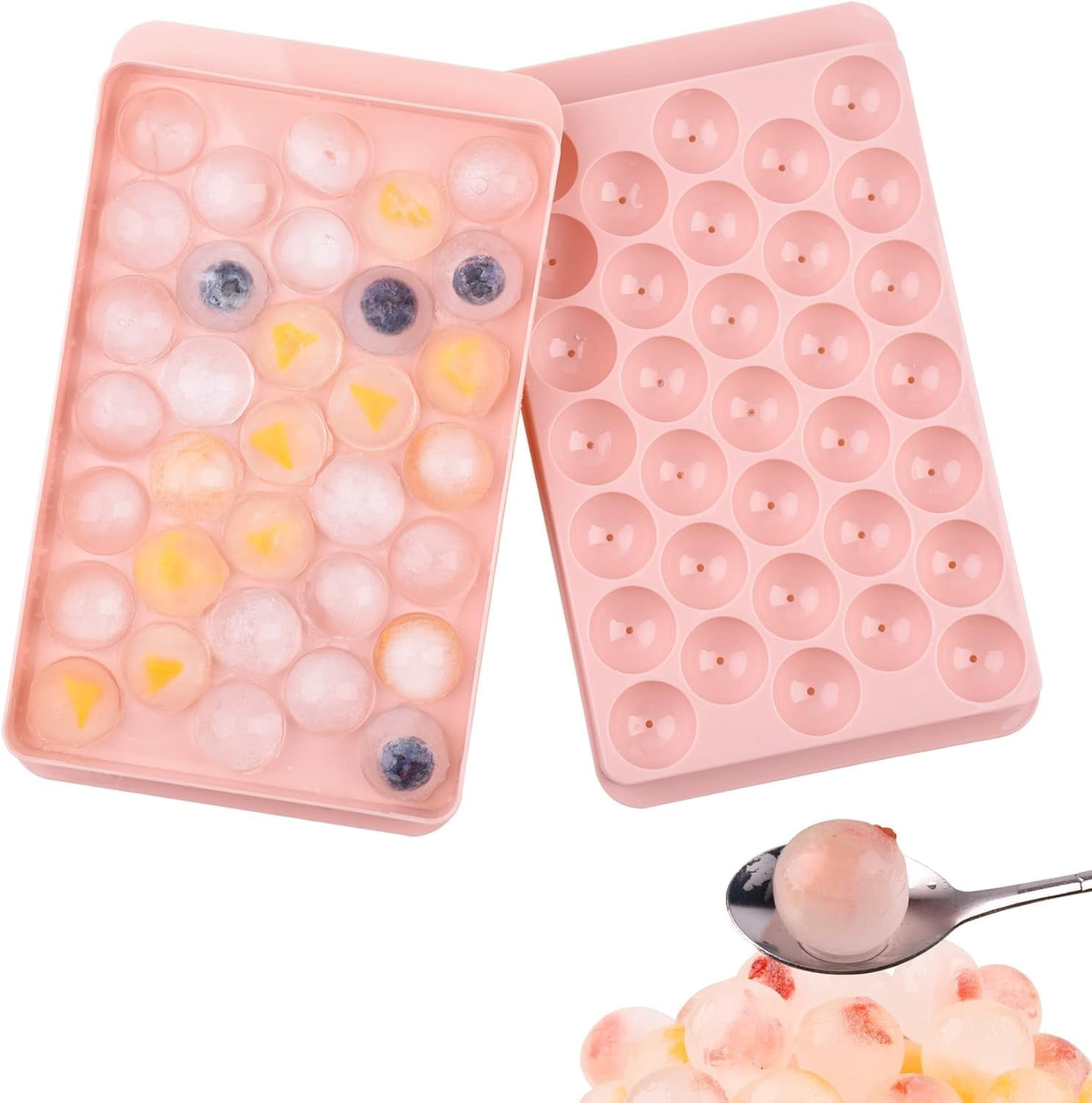 Emergity 33 Cavity Ice Trays for Freezer Ice Cube Trays for Freezer ...