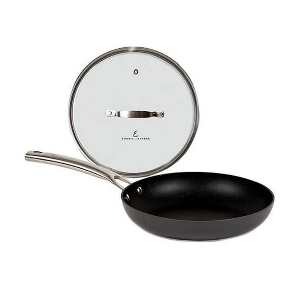 "Emeril Lagasse 10"" Non-Stick Cooking Fry Pan with Lid for Home ...