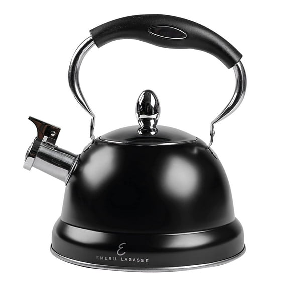3.2 Quart/3 Liter Whistling Tea Kettle, Stainless Steel Whistling Tea ...