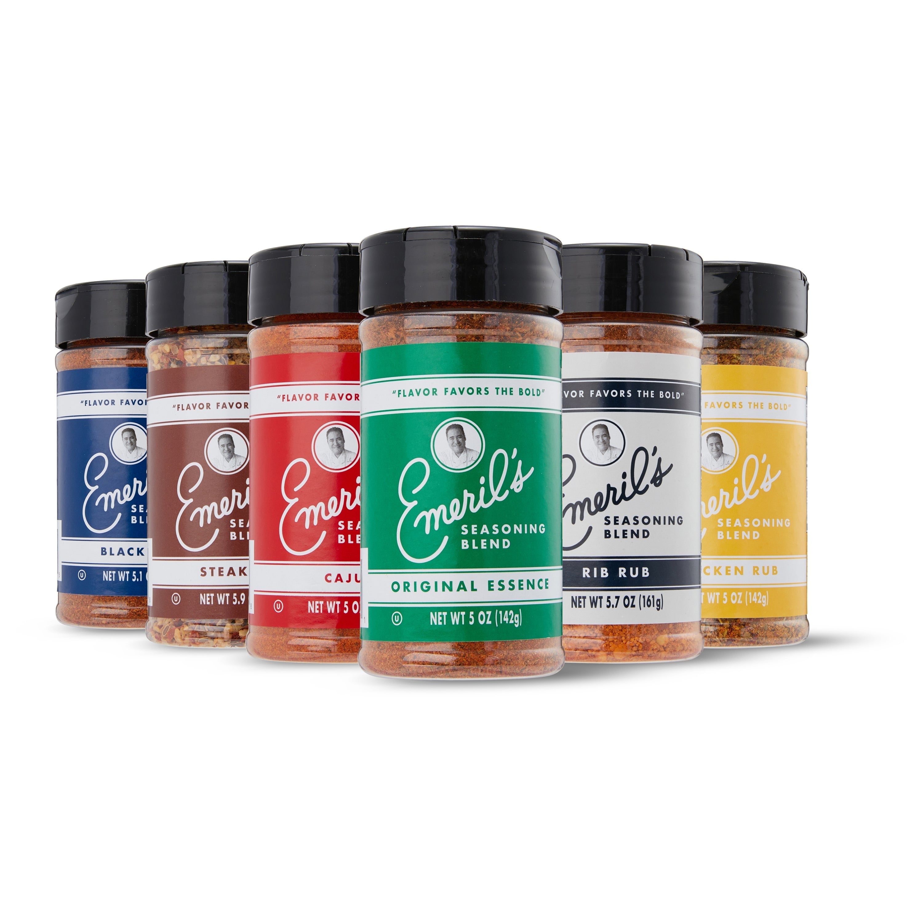 Emeril Lagasse 5 Oz, 6-Pack Seasoning Blend: Original Essence, Cajun ...