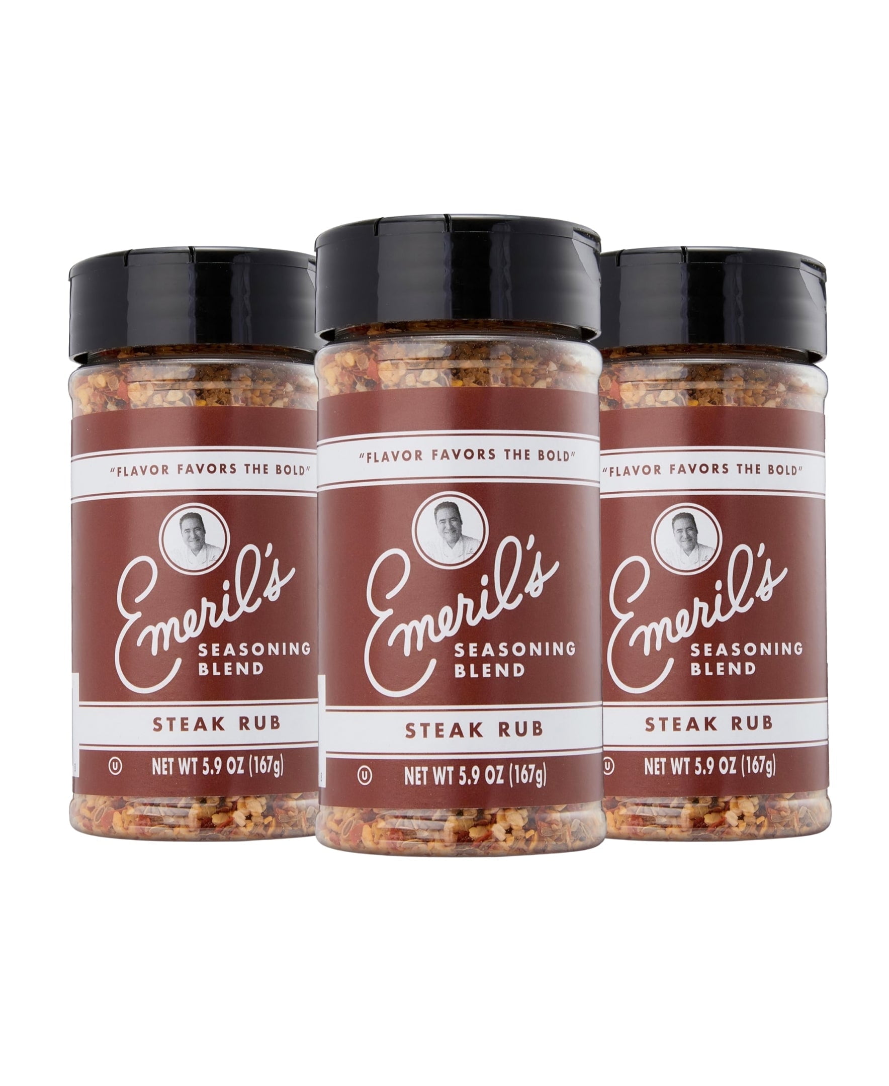 Emeril Lagasse 5 Oz, 3-Pack Steak Rub Best Seasonings and Spices for ...