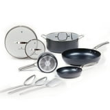 Emeril Lagasse 10-Piece Forever Pans Set, Hard Anodized Aluminium ...