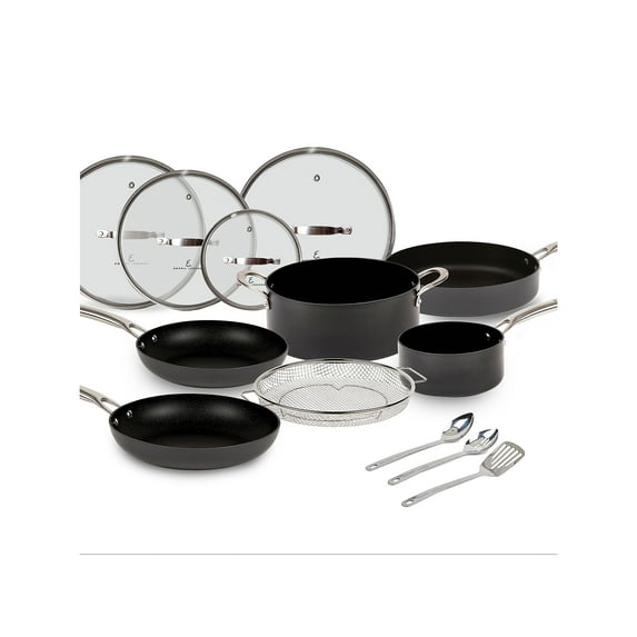 Emeril Lagasse Forever Pans Pro 13-Pc. Cookware Set - BLACK ONE SIZE ...