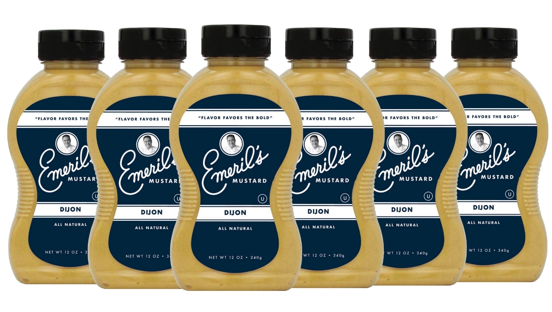 Emeril Lagasse Gourmet Mustard - Dijon, Jalapeño & Smooth Honey - 12 oz ...