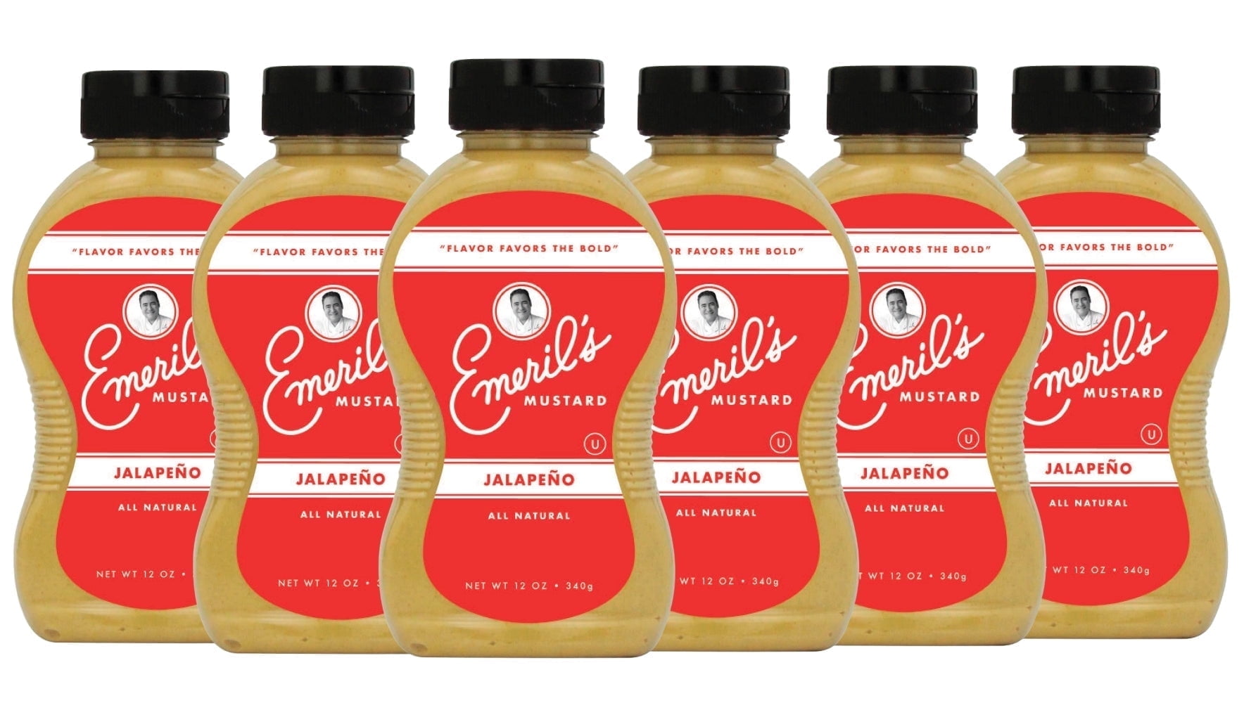 Emeril Lagasse Gourmet Mustard - Dijon, Jalapeño & Smooth Honey - 12 oz ...