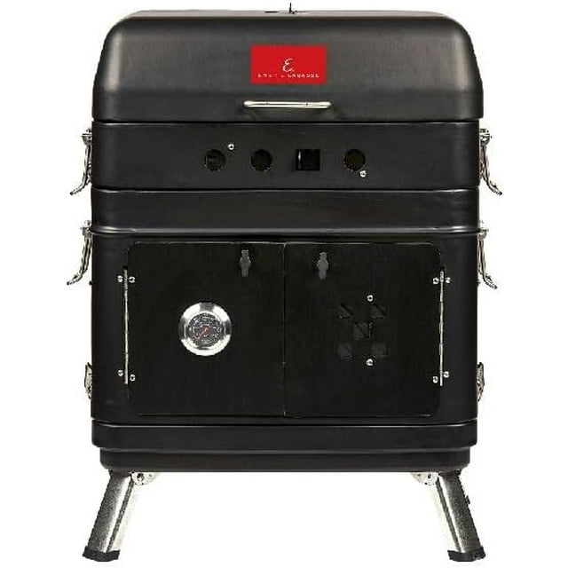 Emeril Lagasse Southern Cooker, Portable Outdoor Charcoal Grill & Meat ...
