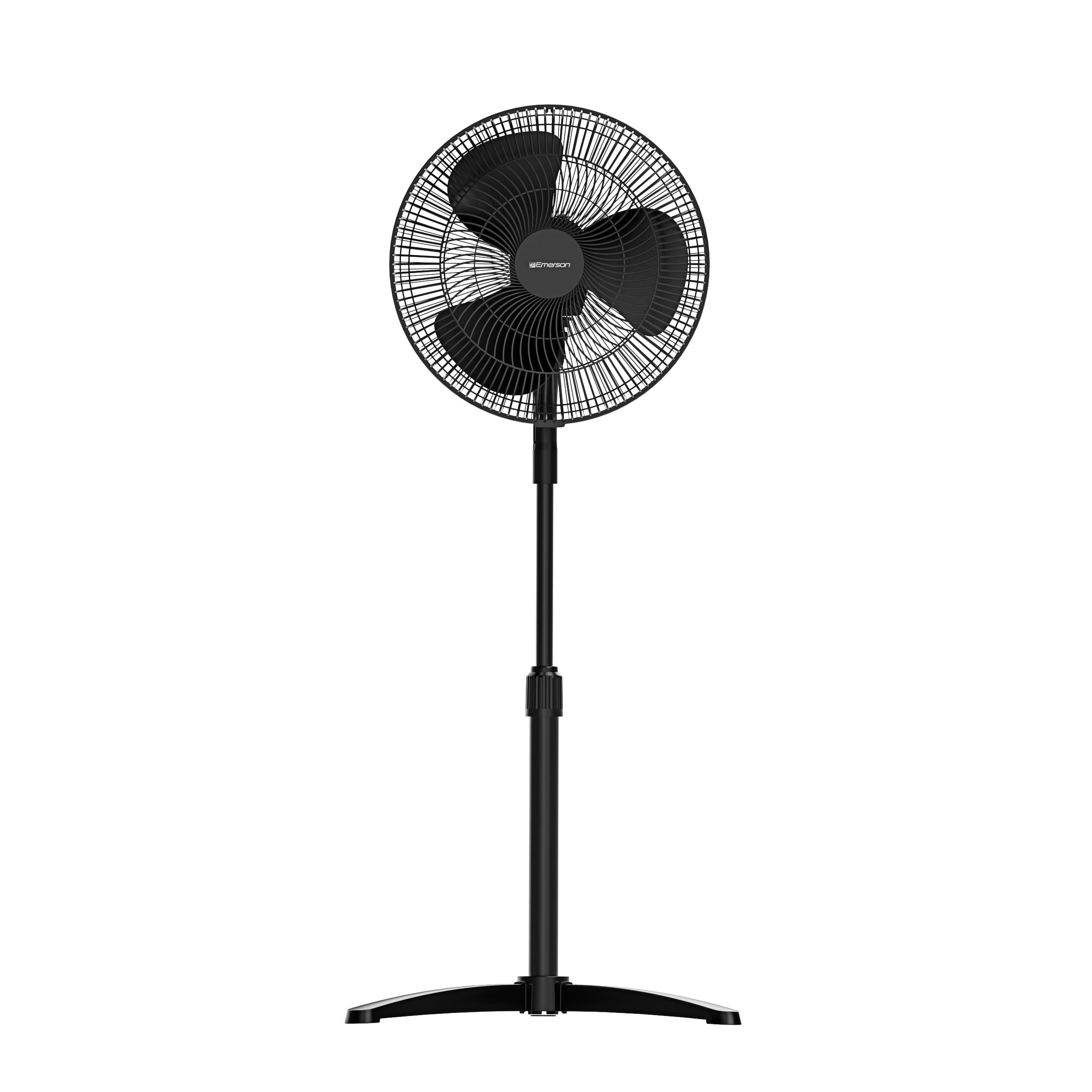 Emerson 16" Oscillating Pedestal Fan with Precision 3-Speed Wind ...