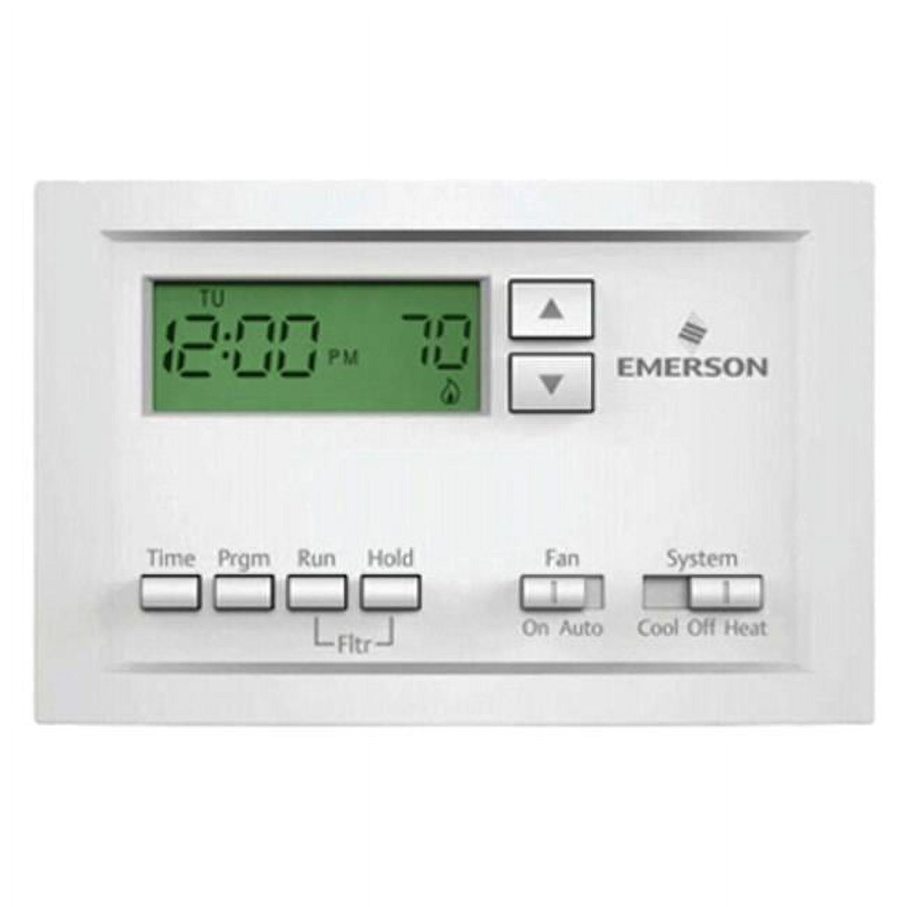 Emerson 5-1-1 Single Stage Programmable Thermostat - Walmart.com