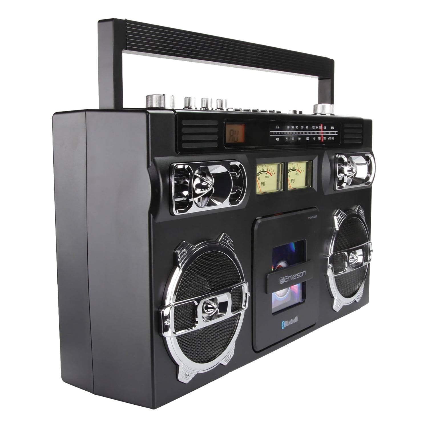 Emerson Bluetooth CD/Radio Retro Boom Box, Black, EPB-3004, EPB-3004 ...