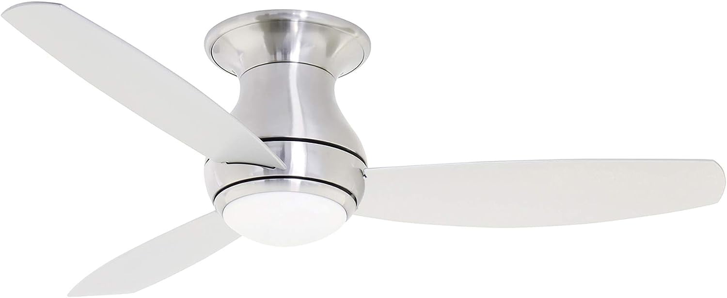 Emerson Curva Sky LED Indoor Curva Sky 52-inch Modern Ceiling Fan, 3-Blade Ceiling Fan with LED ...