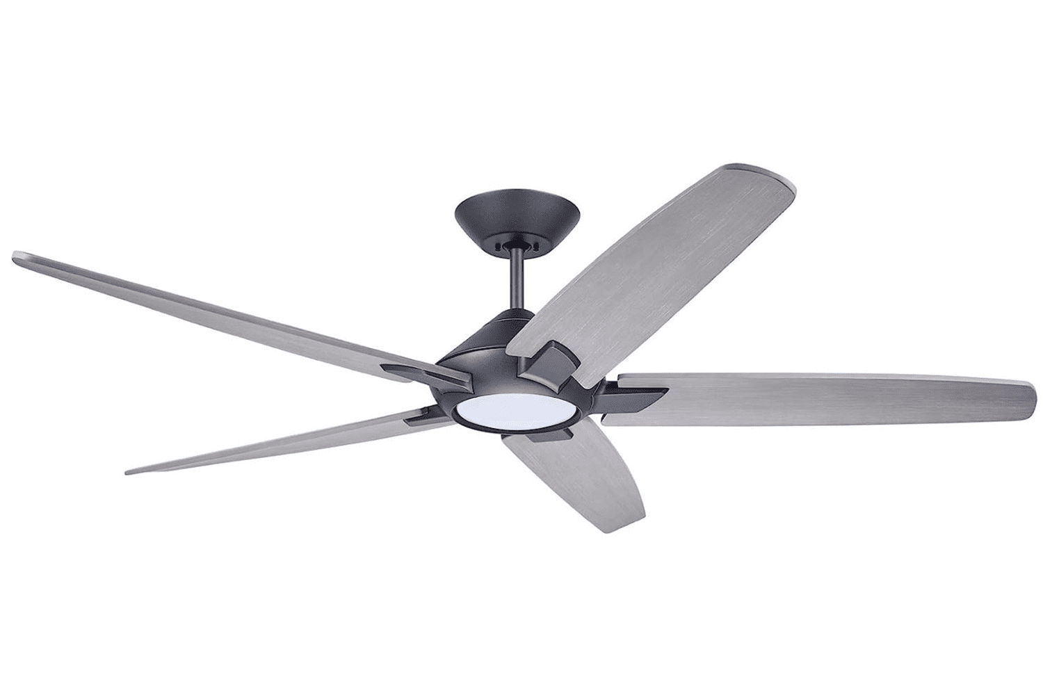 Emerson Dorian Eco 60" Graphite Ceiling Fan with LED Light - Timber ...