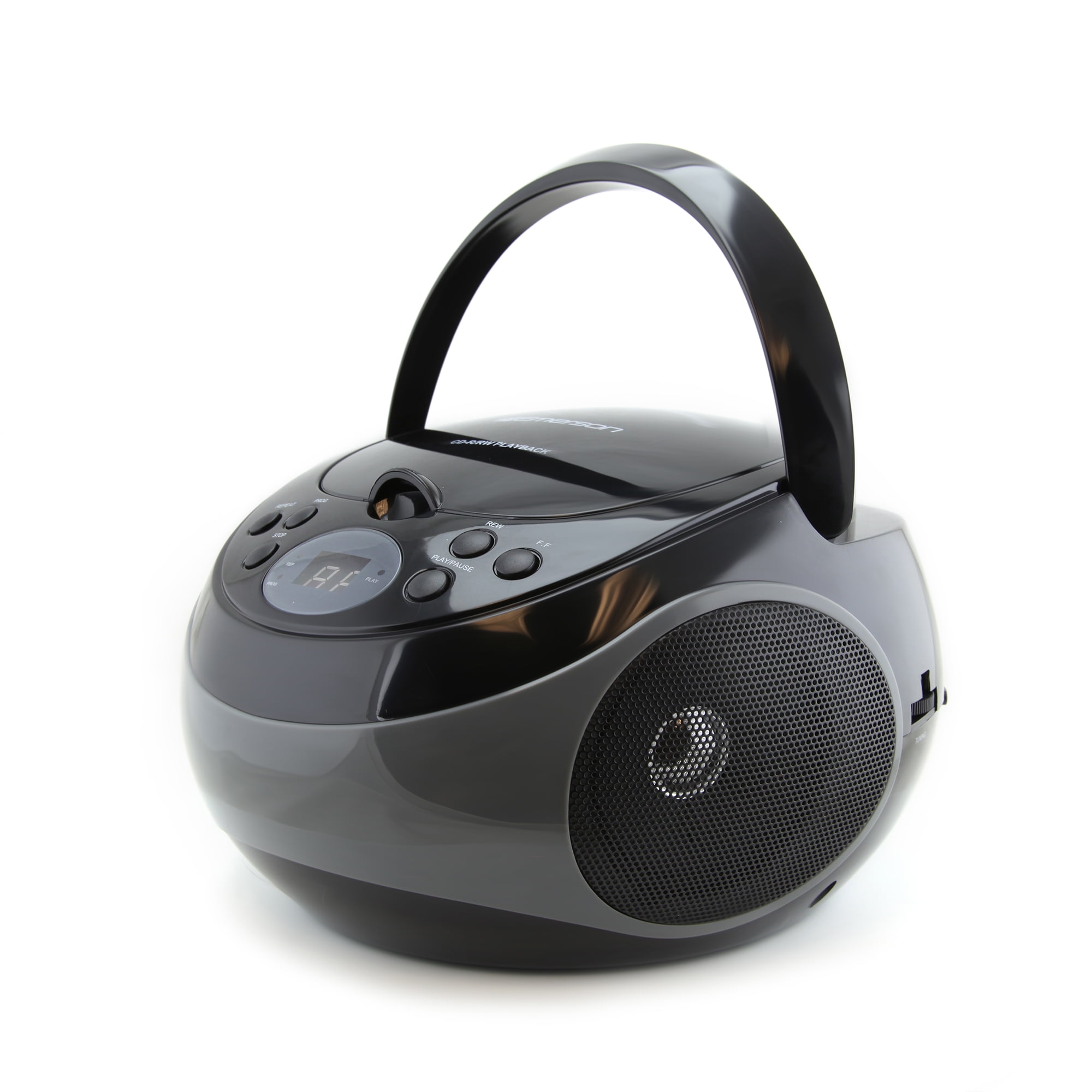 Naxa Compact Portable CD Player with AM/FM Stereo Radio and High ...