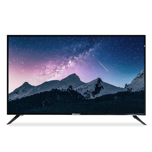 Emerson 50-inch Screen Size Flat, Class 4K UHD LED TV ET-5000K, Black ...