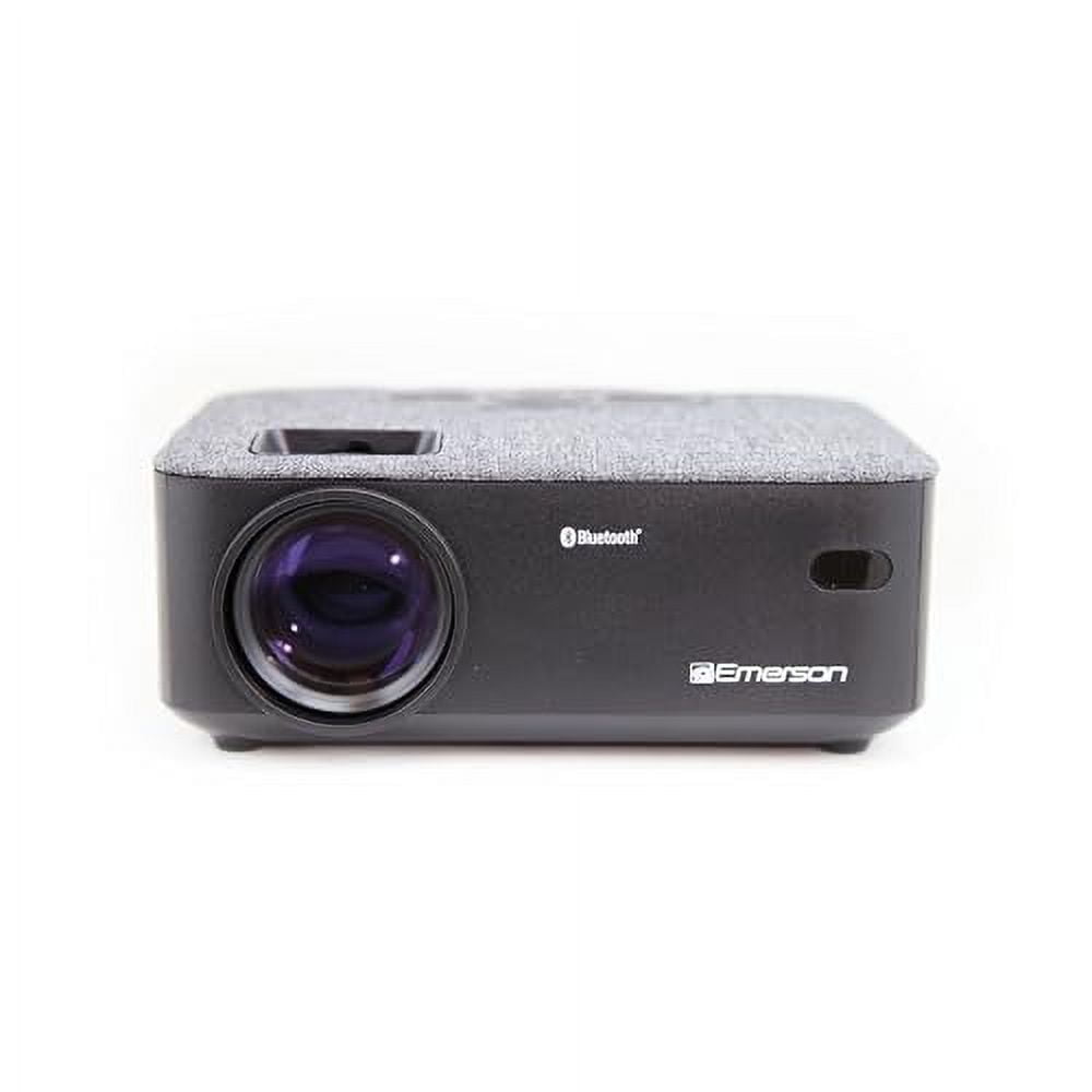 Emerson EVP-2001C Portable Projector with 100" Screen and Carrying Case ...