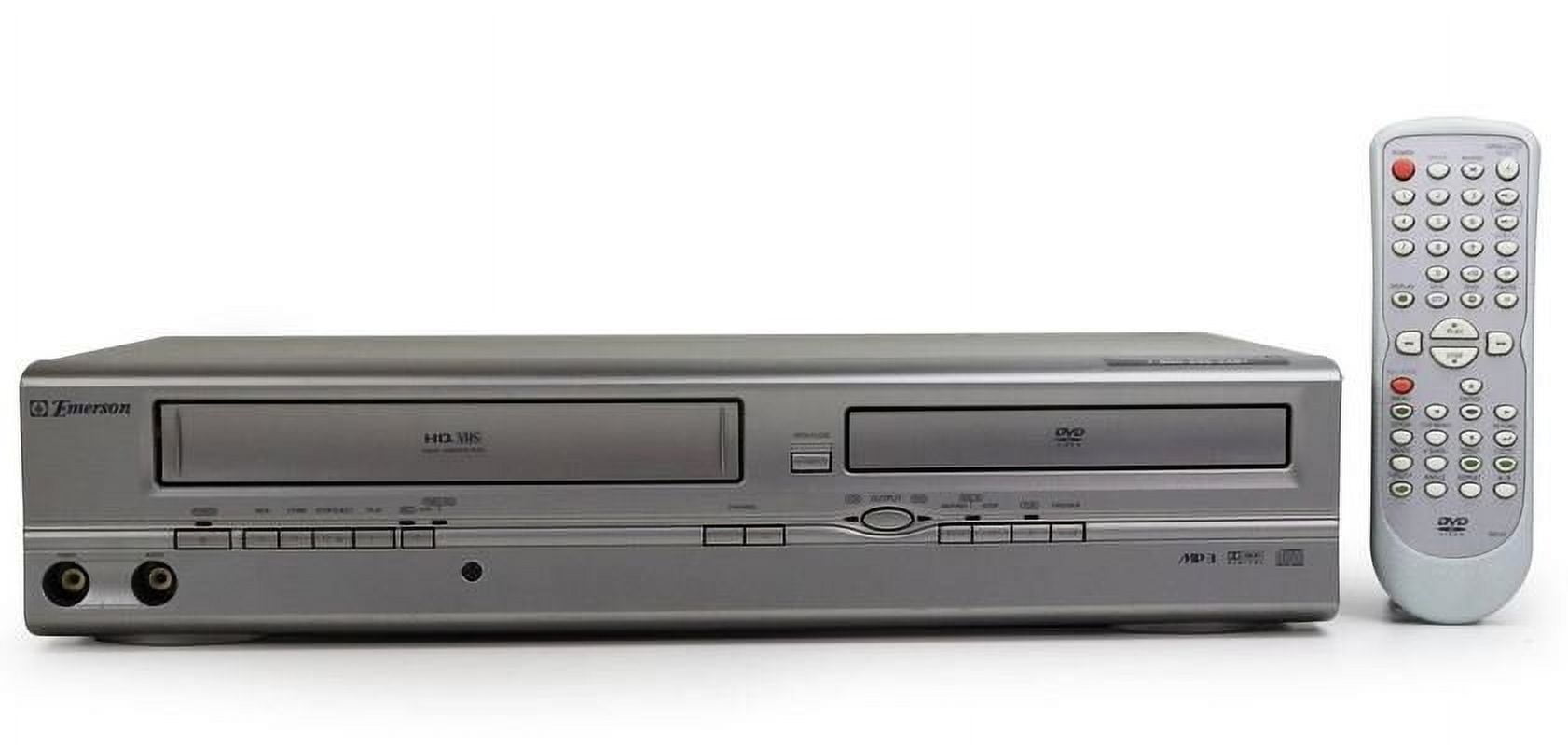 Emerson EWD2204 DVD/VCR Combo Player with 4 Head 19 Micron, Plays VHS ...