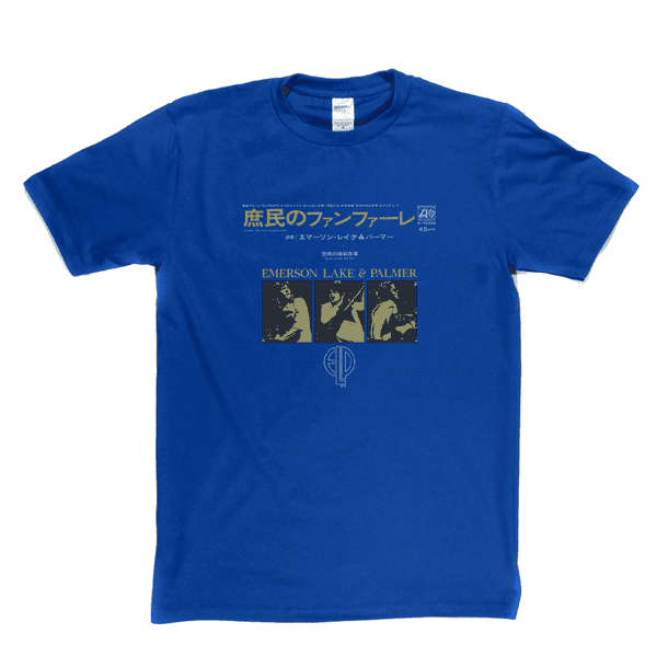 Emerson Lake And Palmer Elp Japanese Single T Shirt Shirt, Size 4Xl ...