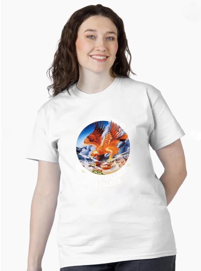 Emerson Lake Palmer Band Concert Tour 1974 ELP Unisex tee, for men ...